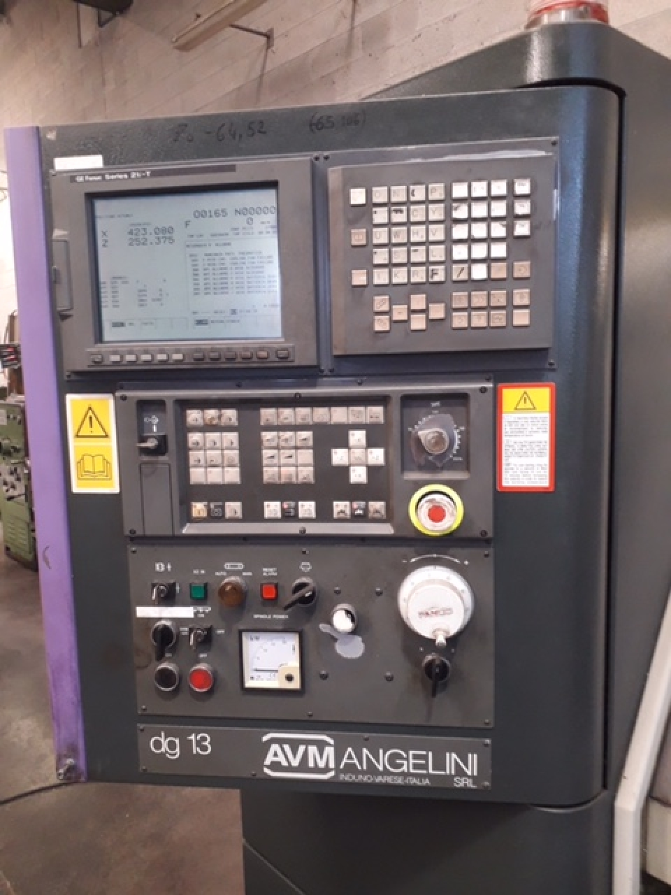 Tornio AVM ANGELINI DG 13 | Torni cnc da ripresa con utensili fissi ...